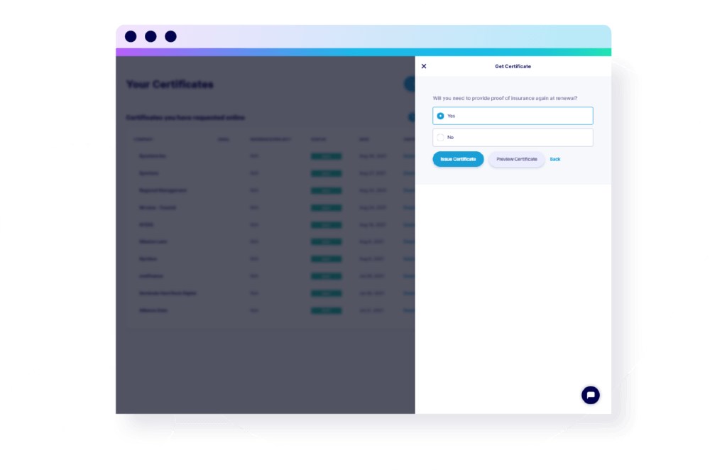 Certificate of Insurance Solution (COI) | Embroker
